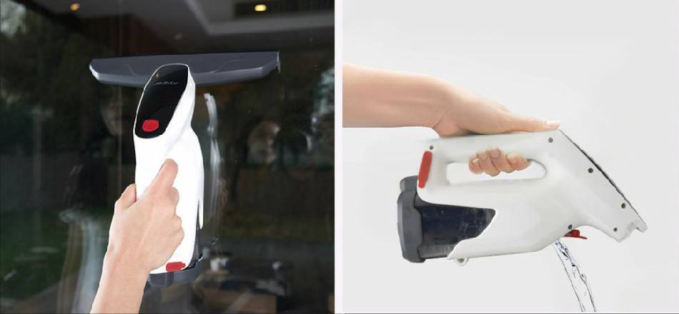 JIMMY VW302 Handheld Cordless Window Glass Vacuum Cleaner | Jimmy Mauritius